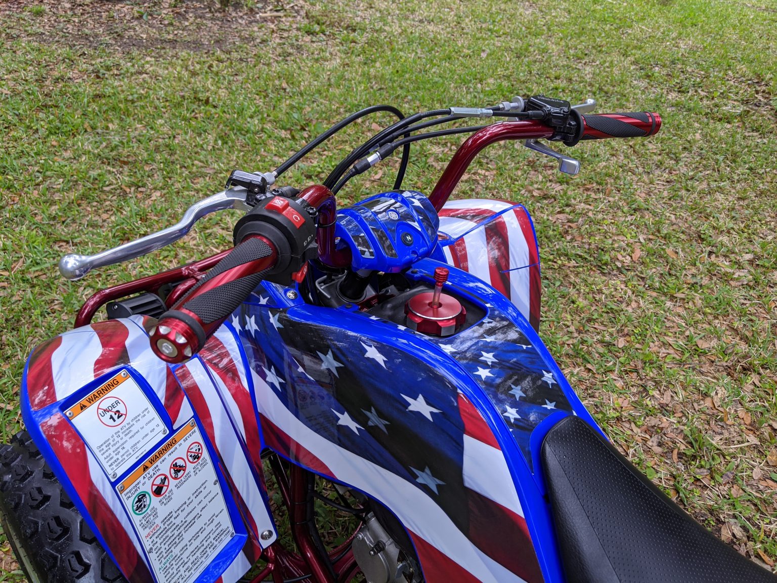 2003 Yamaha Raptor 80 Custom – Venom's